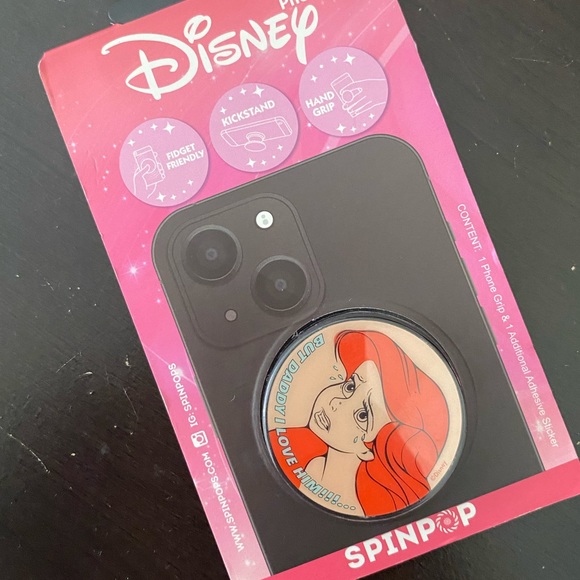 Disney | Cell Phones & Accessories | Disney Princess Ariel Spinpop Bnwt ...